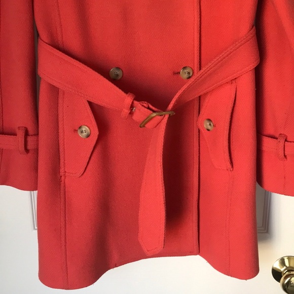 J. Crew | Jackets & Coats | Jcrew Coral Stadium Cloth Wool Coat | Poshmark